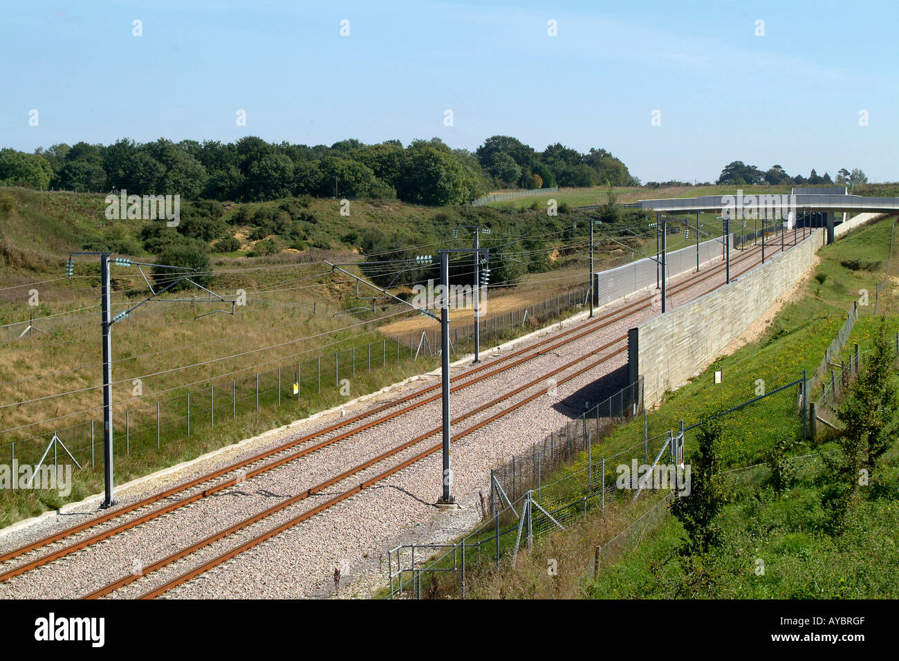 Channel tunnel rail link ctrl hi-res stock photography and images - Alamy