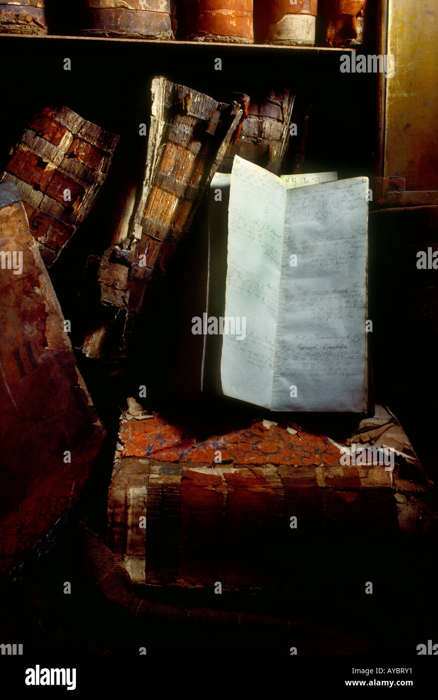 Old ledger hi-res stock photography and images - Alamy