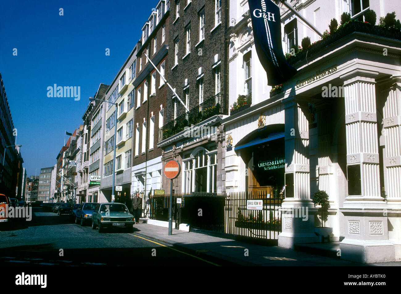 Savile row shop front hi-res stock photography and images - Alamy