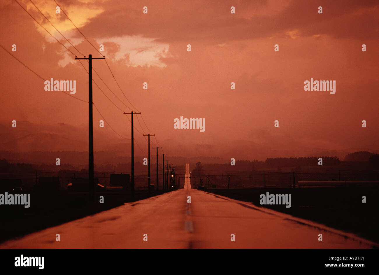 The red road hi-res stock photography and images - Alamy