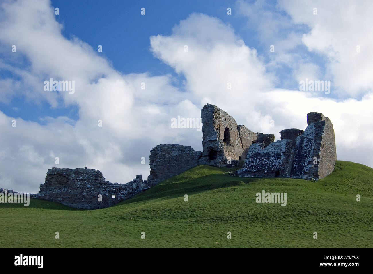 Duffus Castle, Scotland Stock Photo - Alamy