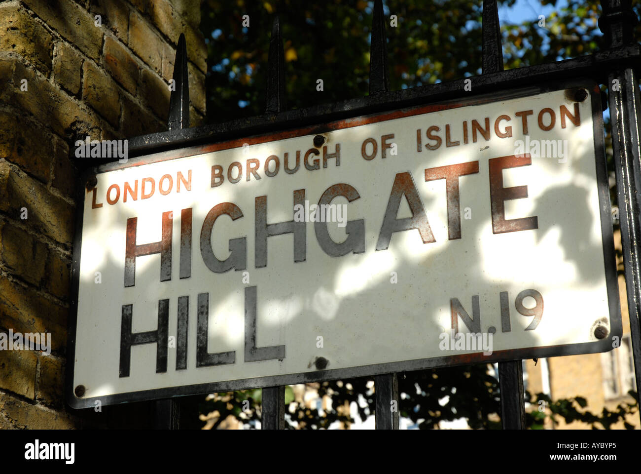 Highgate hill road hi-res stock photography and images - Alamy