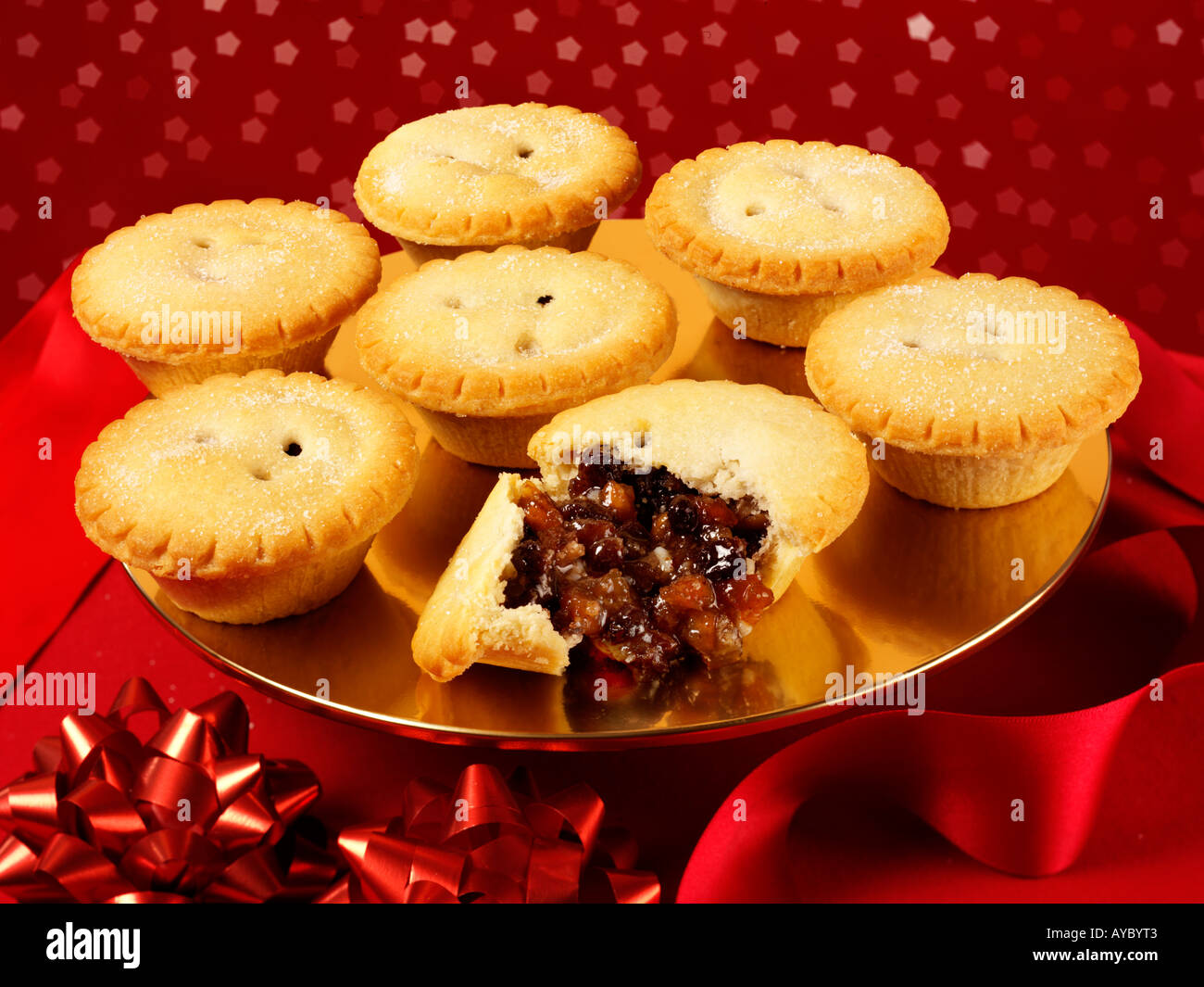 CHRISTMAS MINCE PIES Stock Photo - Alamy