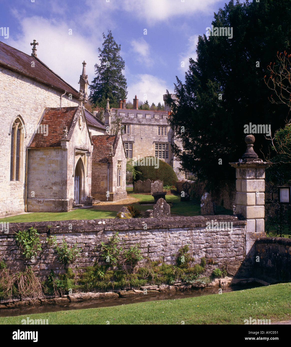 Teffont evias church wiltshire hi-res stock photography and images - Alamy