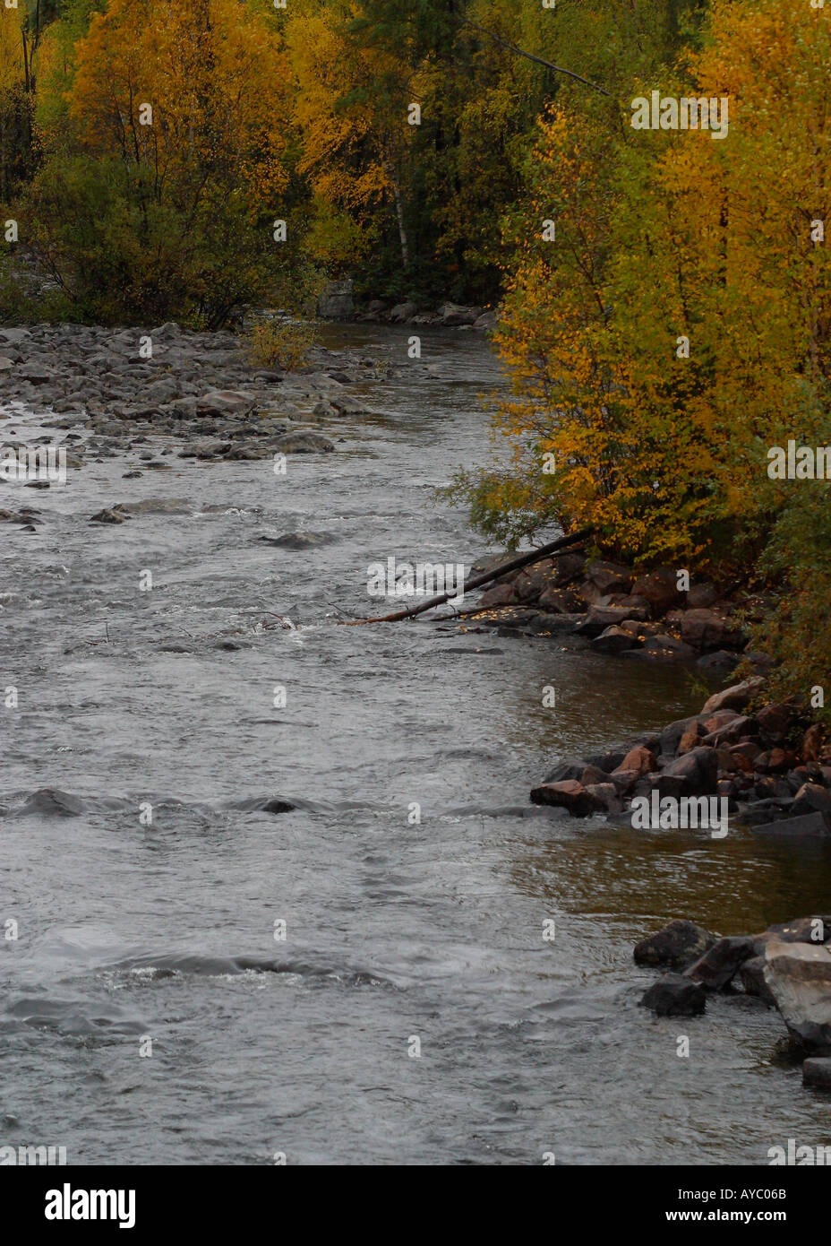 Scenic river in Northern Saskatchewan Canada Stock Photo - Alamy