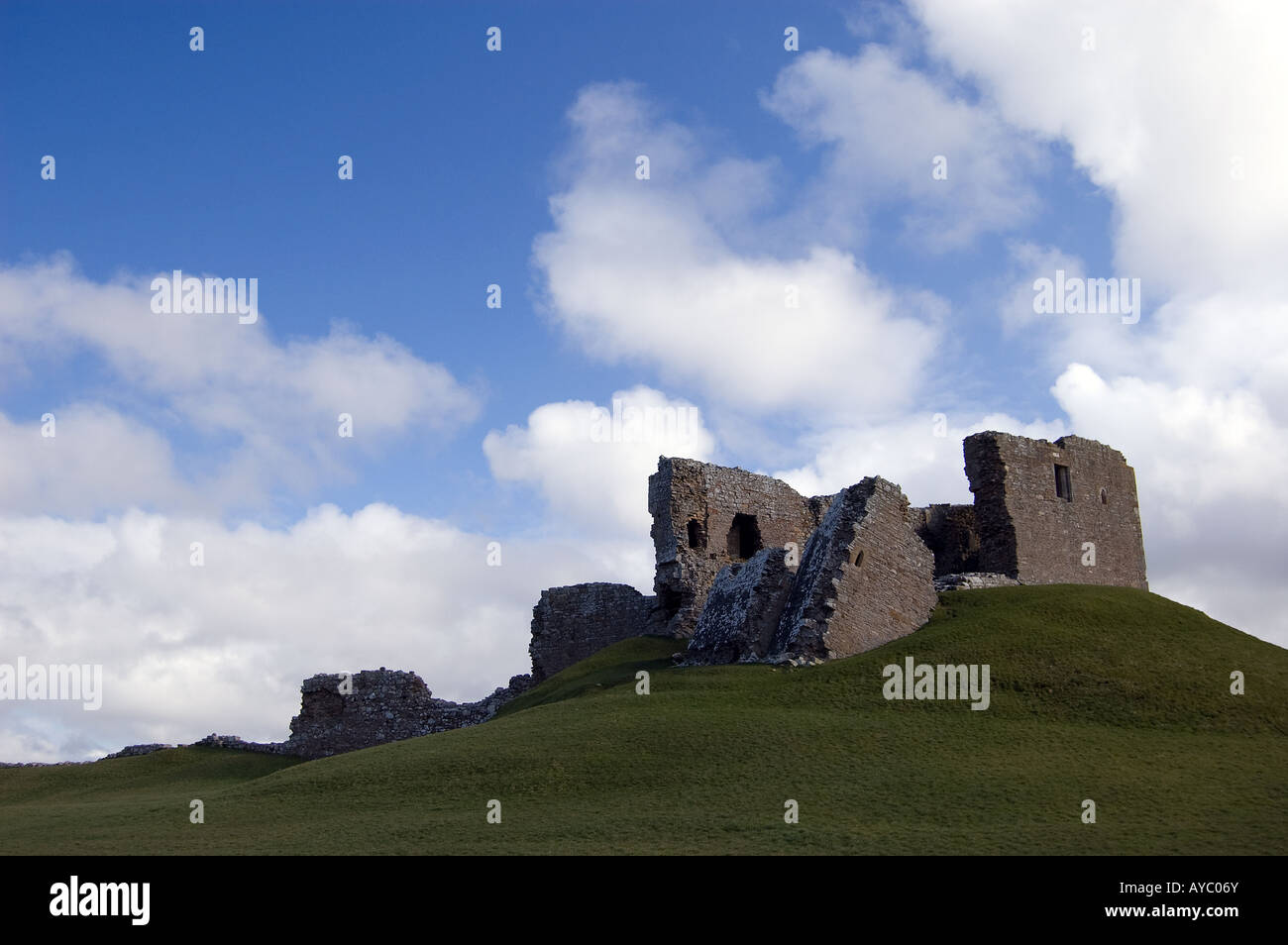 Duffus Castle, Scotland Stock Photo - Alamy