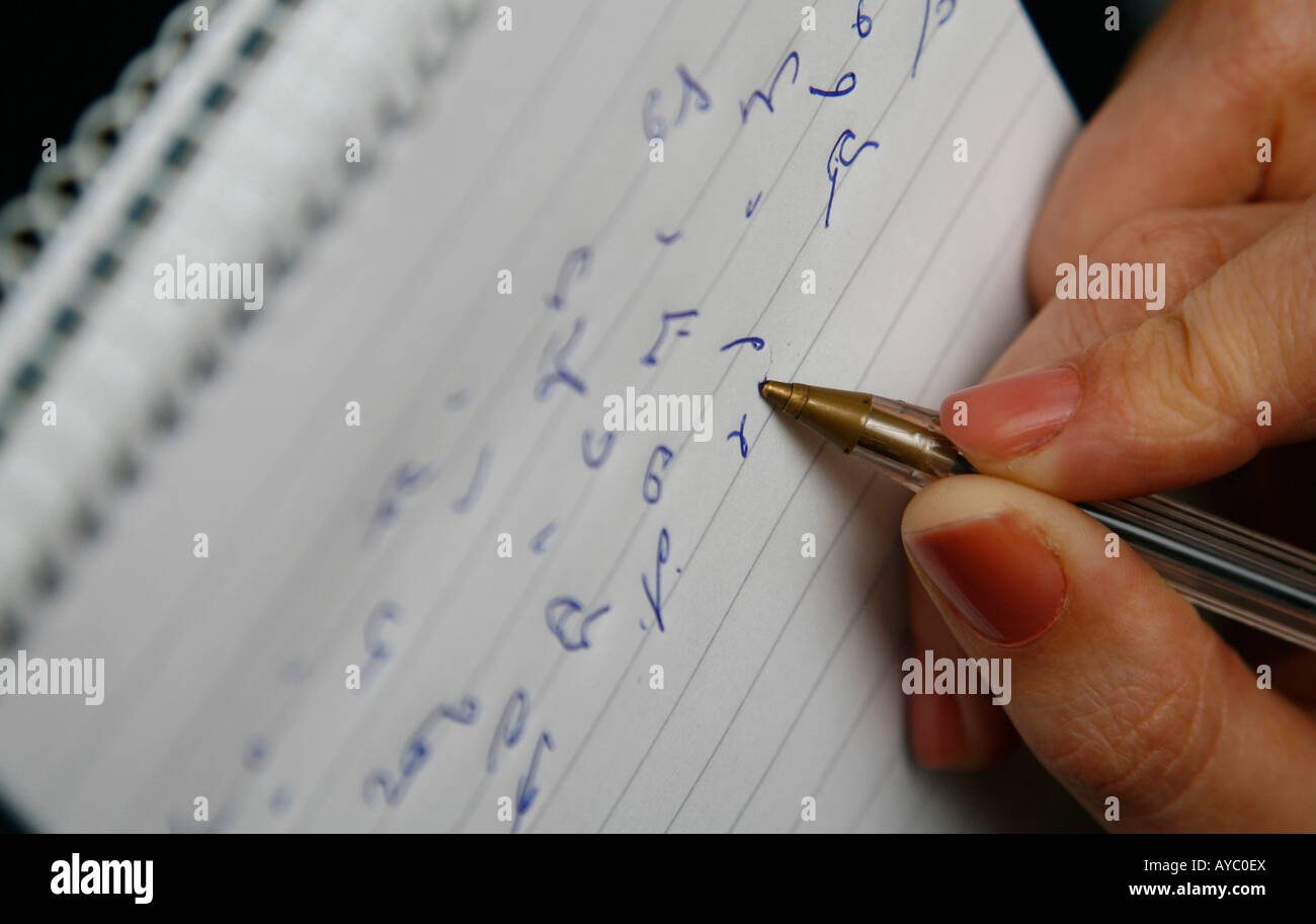 Shorthand reporter hi-res stock photography and images - Alamy