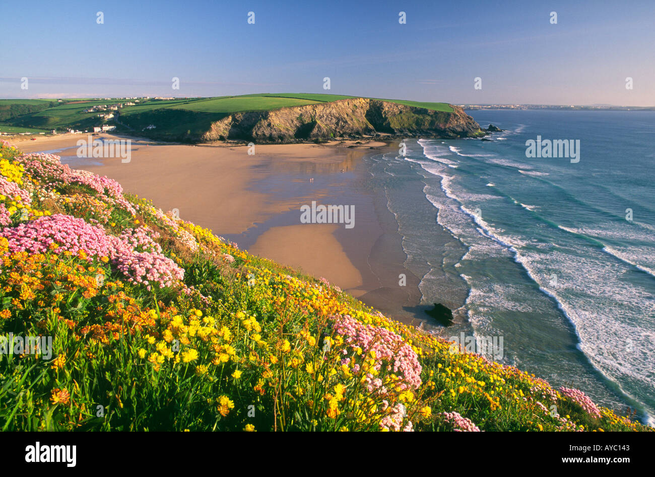Mawgan Porth Beach Hi Res Stock Photography And Images Alamy