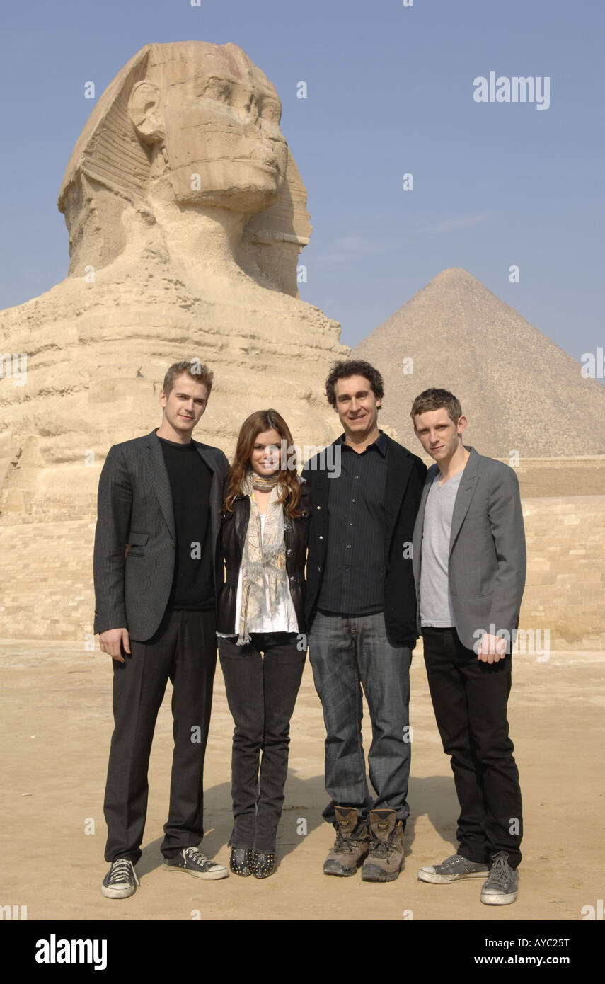 jumper year 2008 director Doug Liman Hayden Christensen Rachel Bilson Jamie Bell shooting ...