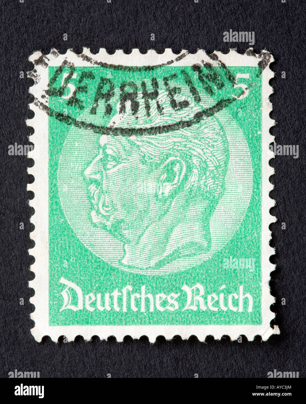 German postage stamp Stock Photo - Alamy