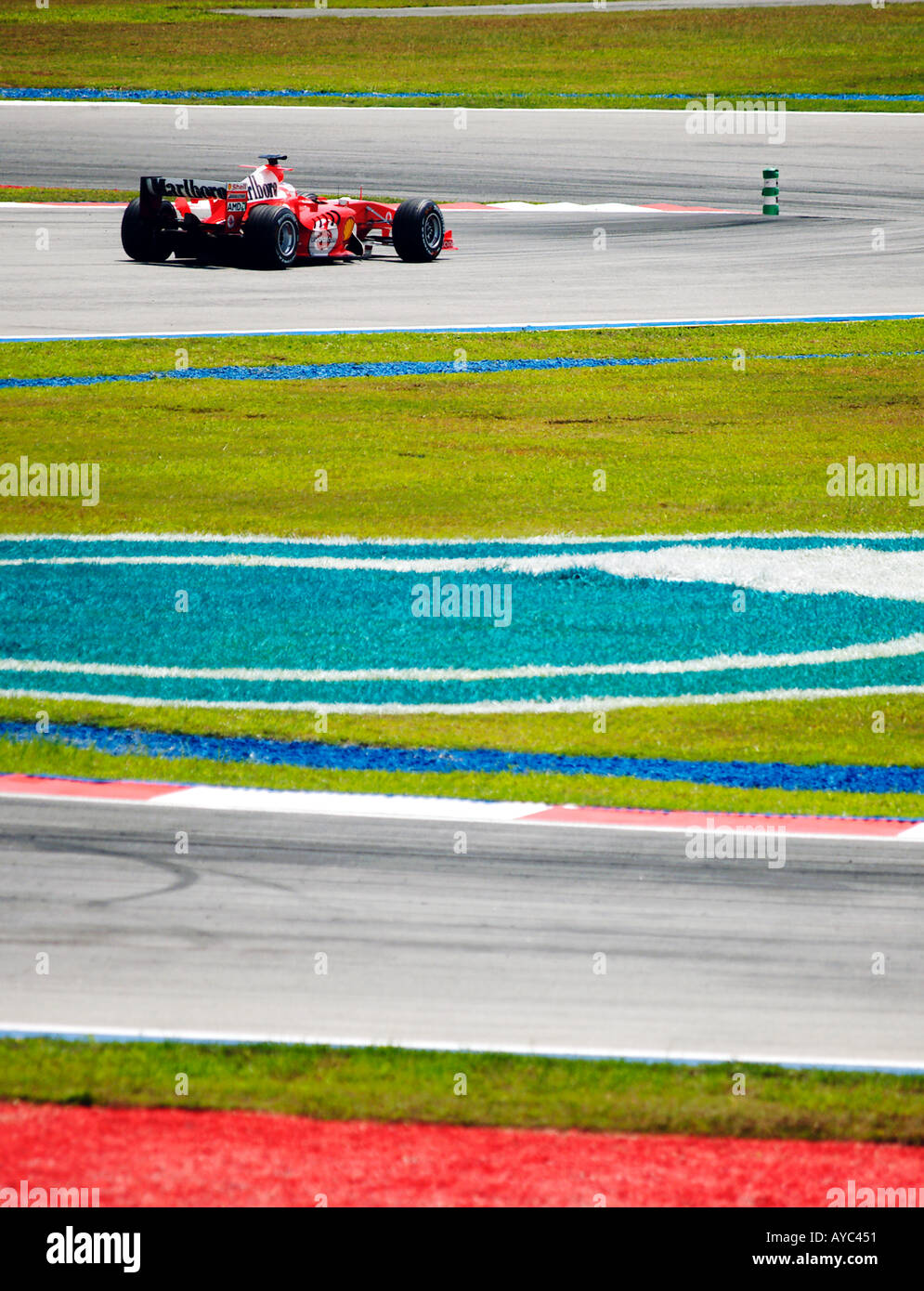 Ferrari Turn 1 Sepang Stock Photo - Alamy