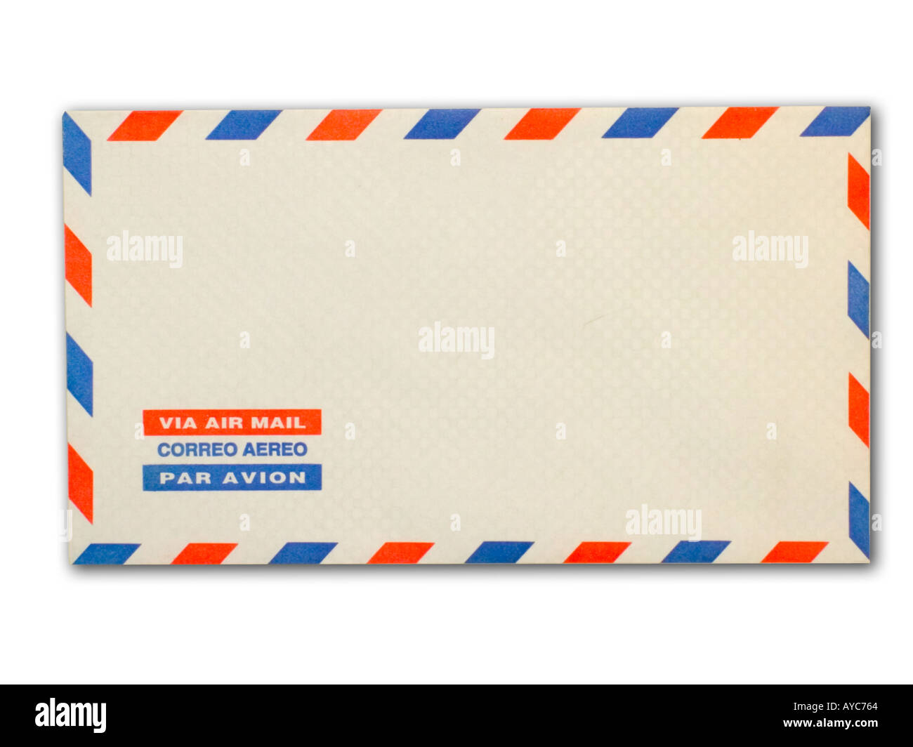 Air Mail envelope Stock Photo - Alamy