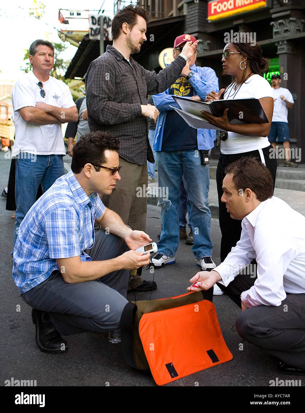 cloverfield year 2008 director Matt Reeves shooting picture Stock Photo ...