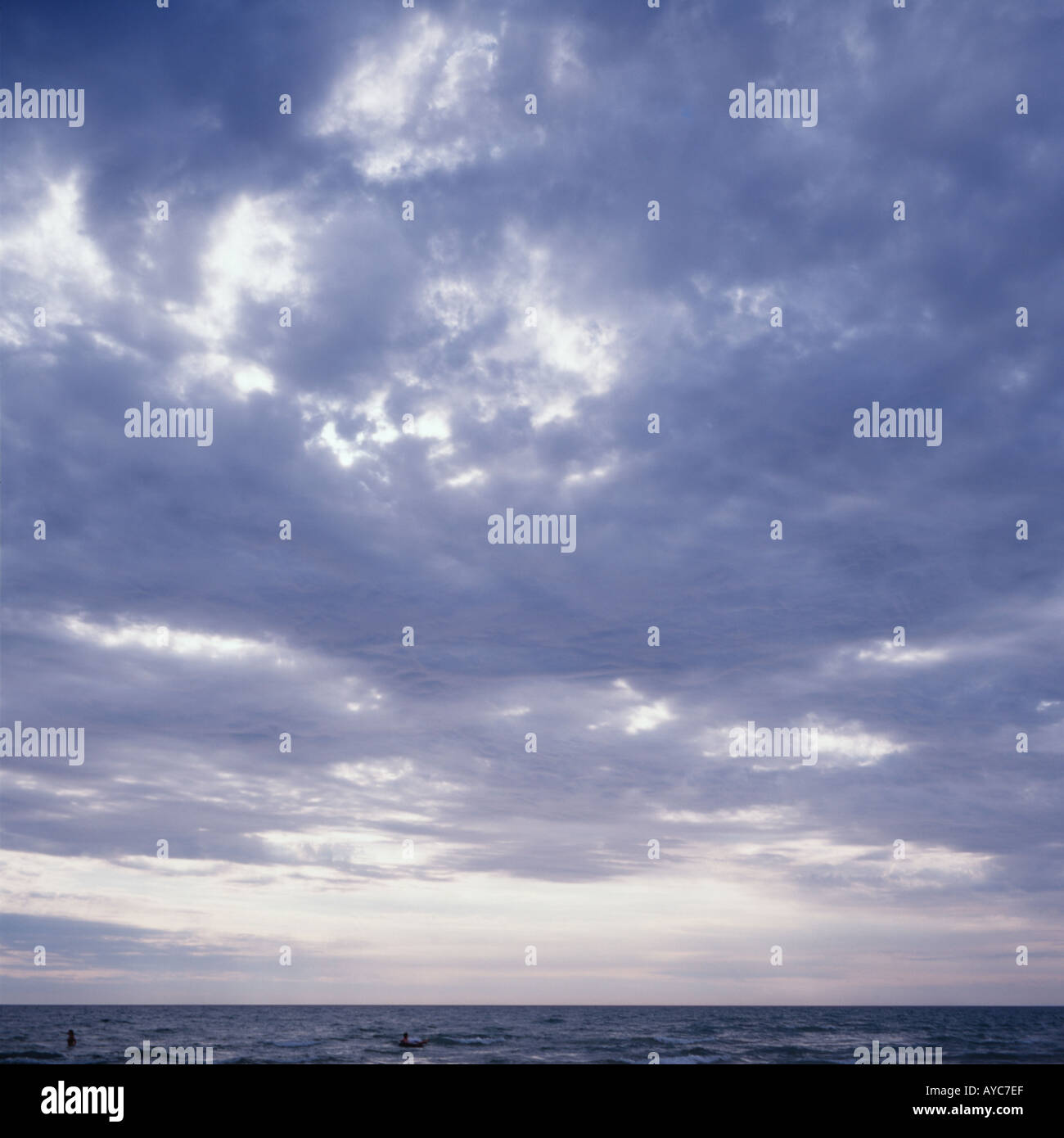 Beach front view Stock Photo - Alamy