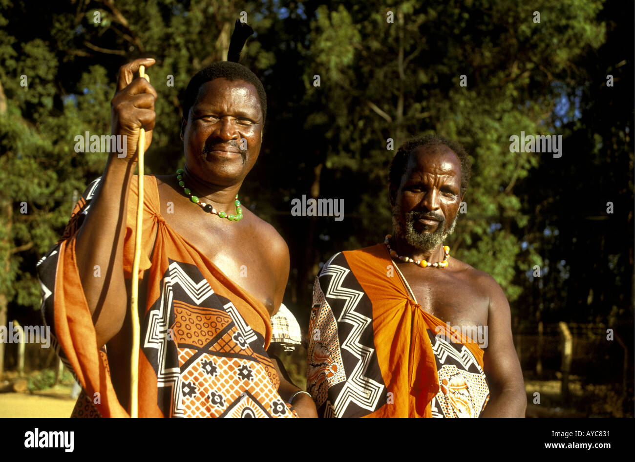 Swaziland men traditional hi-res stock photography and images - Alamy