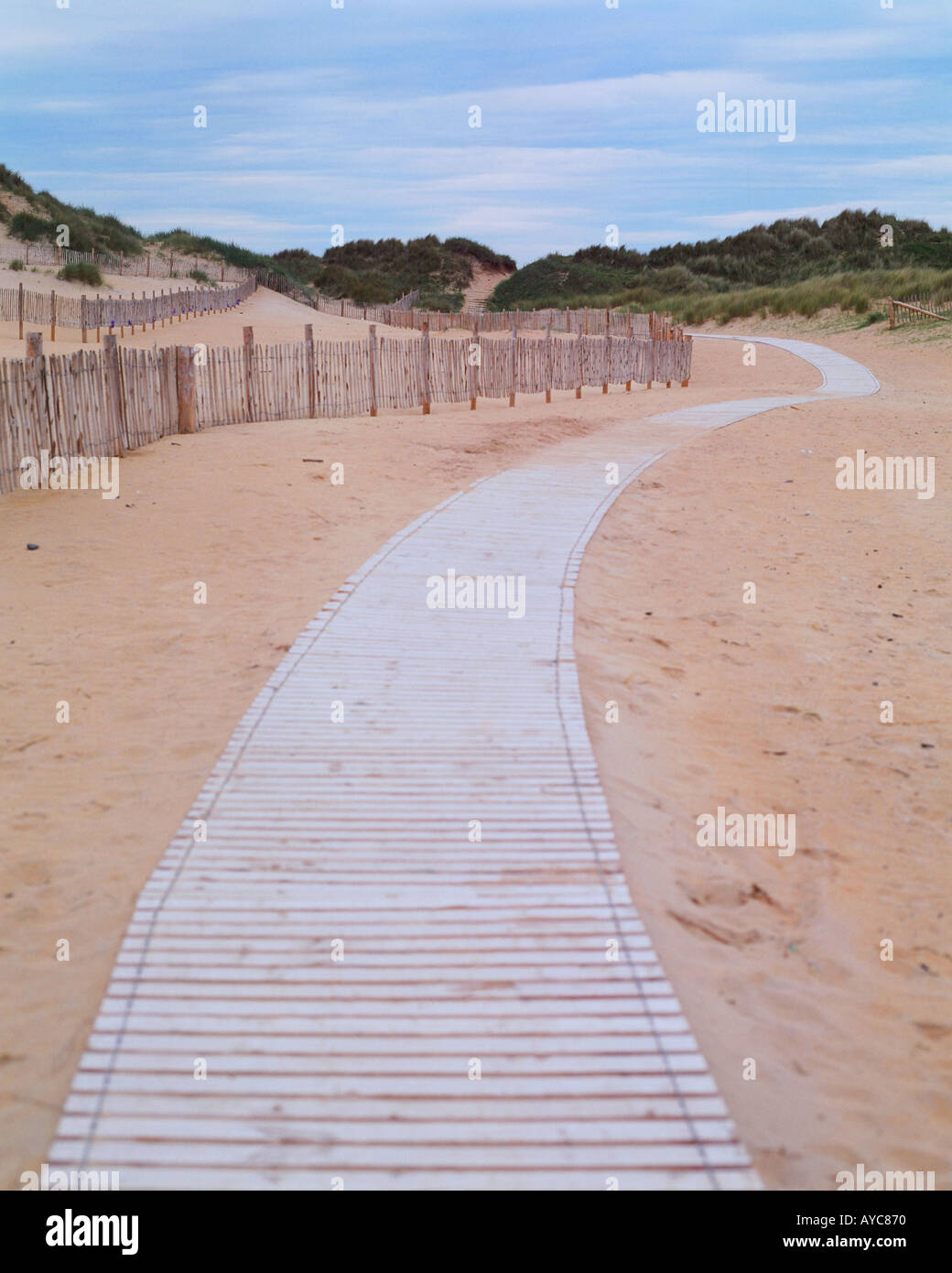 path through sand Stock Photo - Alamy
