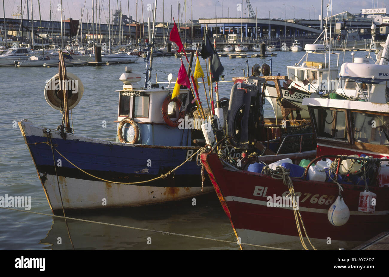 Fishing boats france hi-res stock photography and images - Alamy