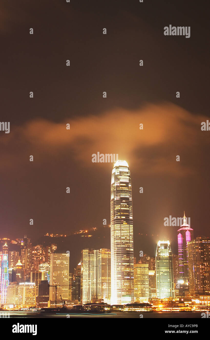 Cloud Over IFC Building, Hong Kong Stock Photo - Alamy