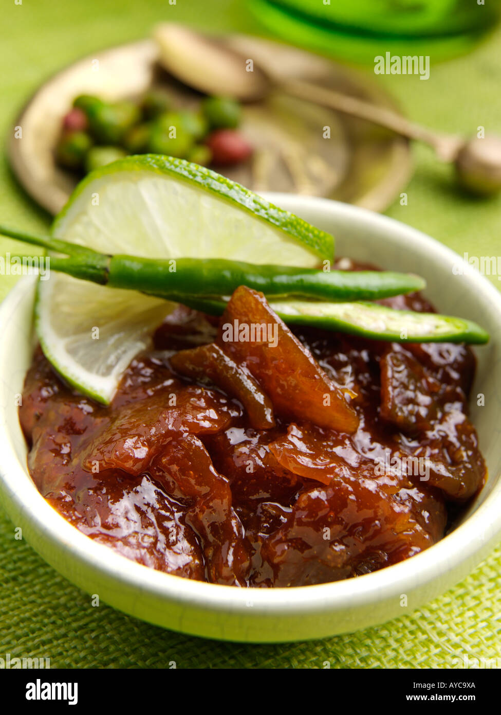 Homemade lime chutney hi-res stock photography and images - Alamy