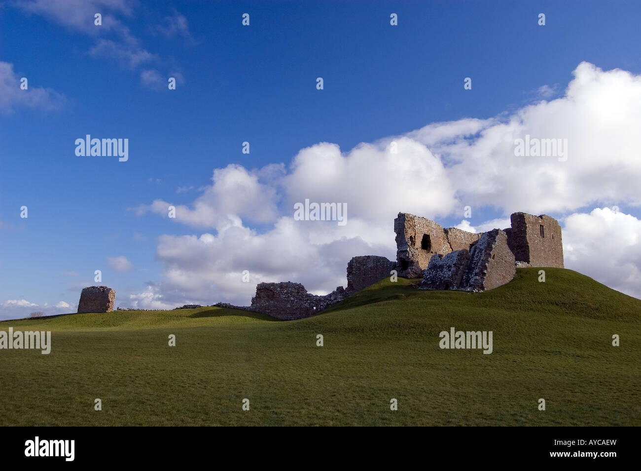 Duffus Castle, Scotland Stock Photo - Alamy
