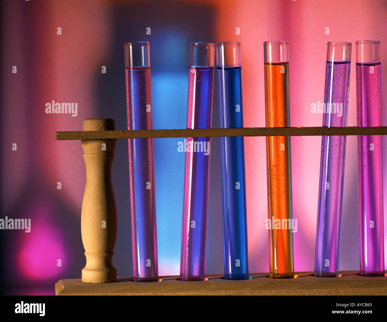 Experiment test tubes racks hi-res stock photography and images - Alamy