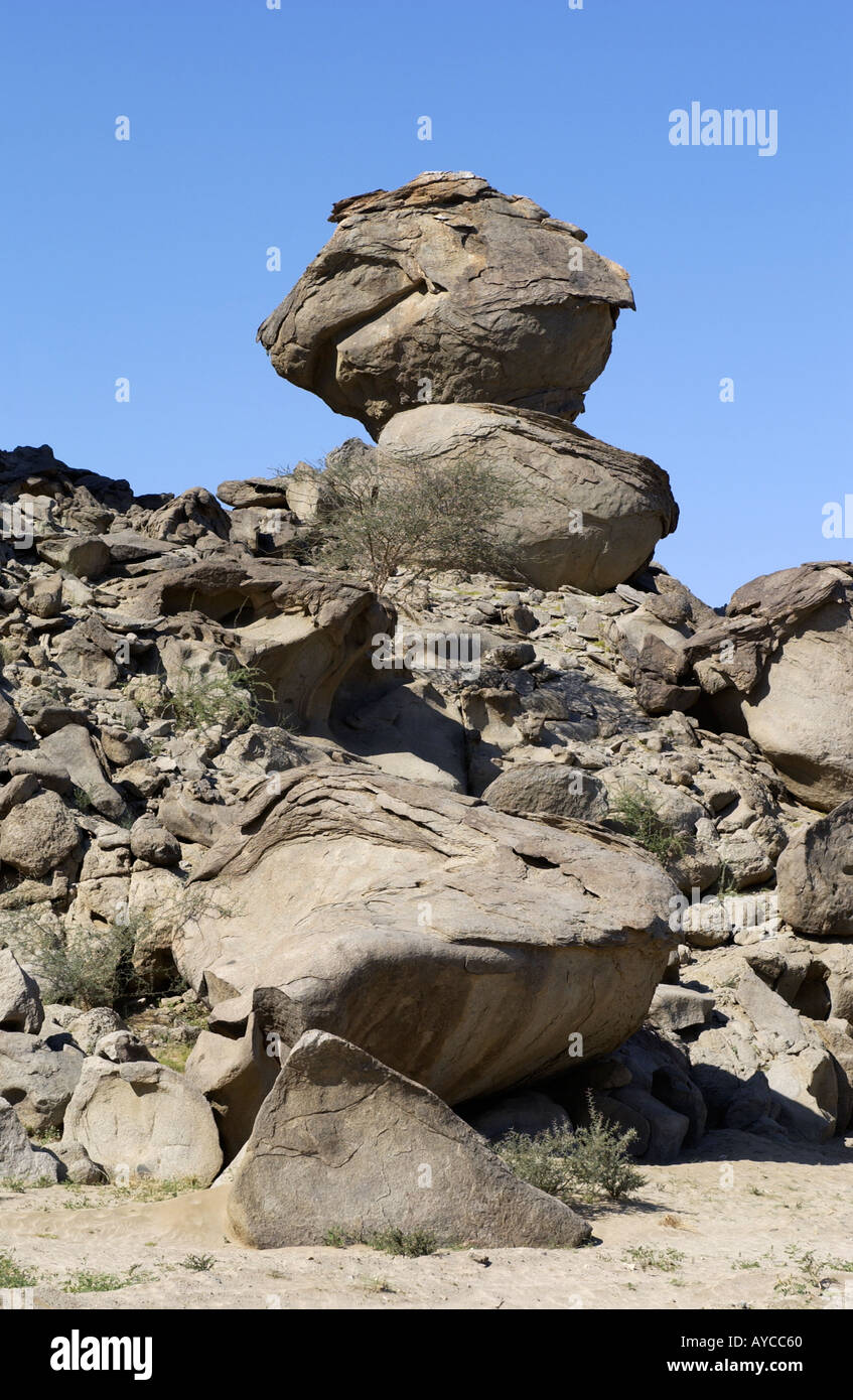 Rabigh Wadi Weathered Sand Stone Stock Photo - Alamy