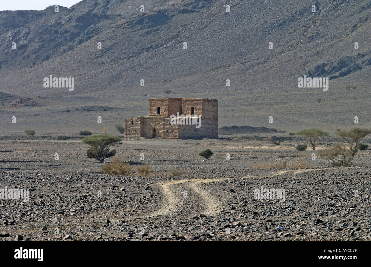Turkish Fort and Station at Zumunaud Stock Photo - Alamy