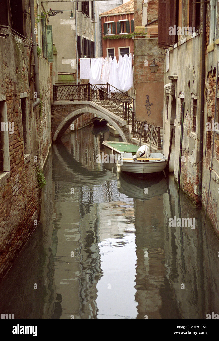 Venice everyday boat hi-res stock photography and images - Alamy