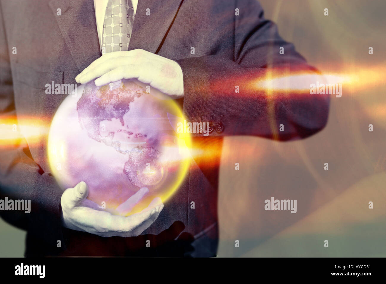 Magical globe hi-res stock photography and images - Alamy