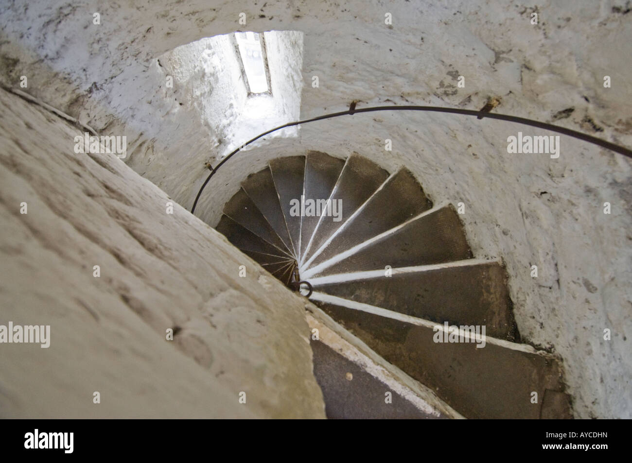 Spiral staircase ireland castle hi-res stock photography and images - Alamy