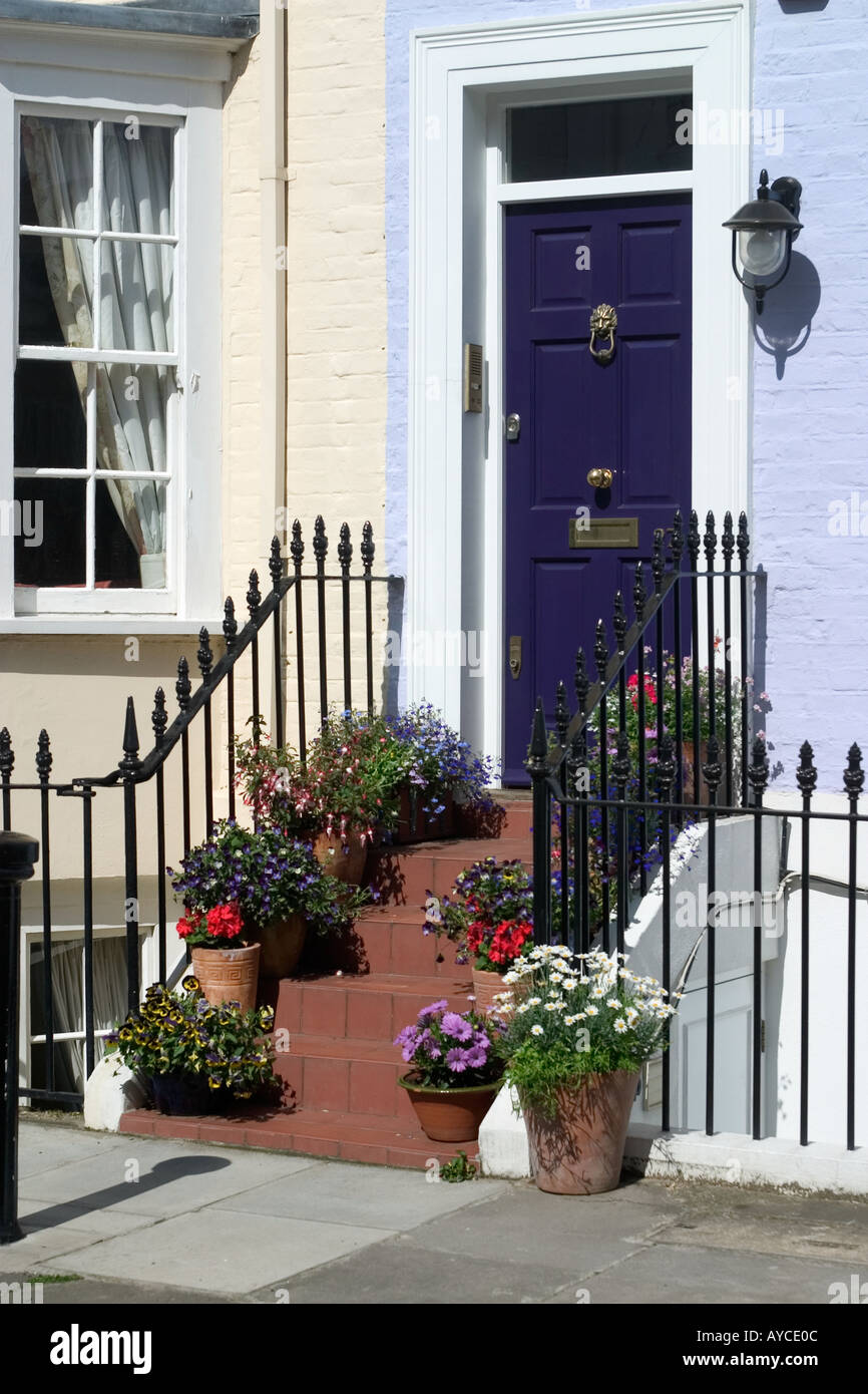 Townhouse Chelsea London England UK Stock Photo - Alamy