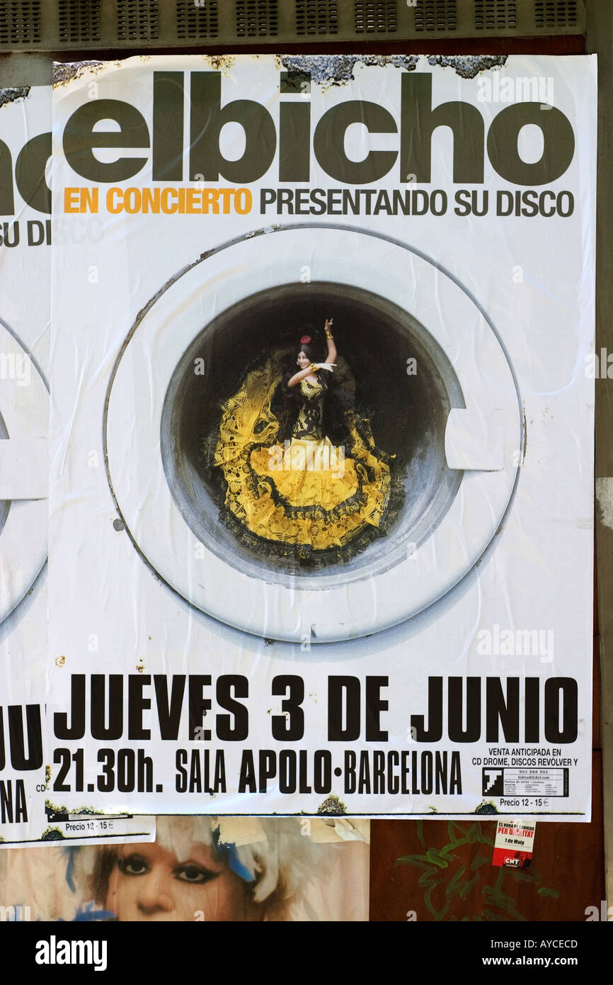 Concert posters hi-res stock photography and images - Alamy