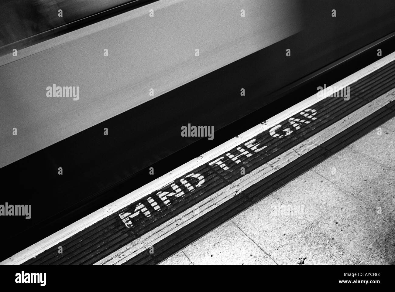 Mind gap sign Black and White Stock Photos & Images - Alamy