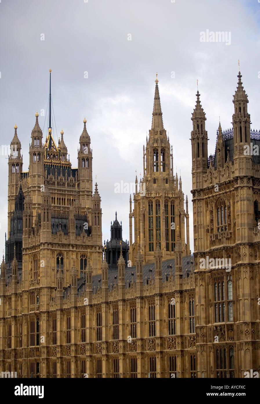 Parliament building in London England UK detail Stock Photo - Alamy
