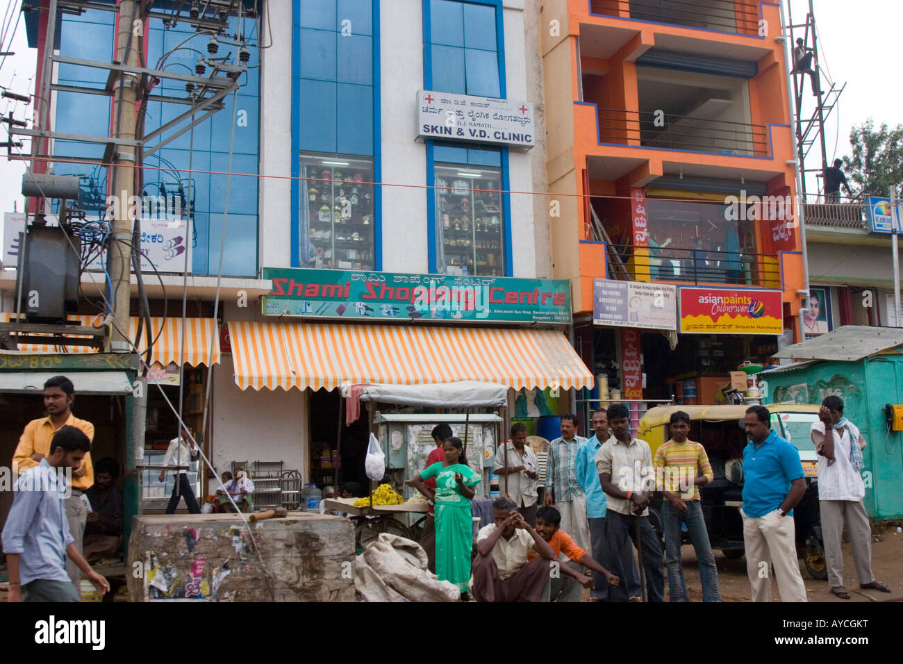 Commercial Street Bangalore High Resolution Stock Photography and ...