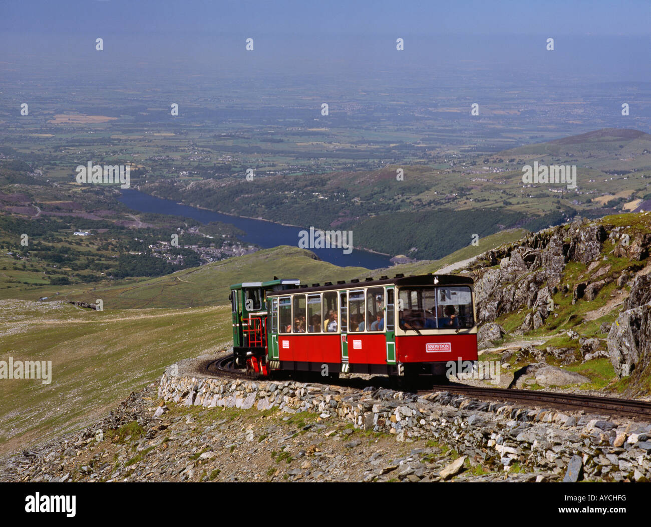 Mt snowdon railway hi-res stock photography and images - Alamy
