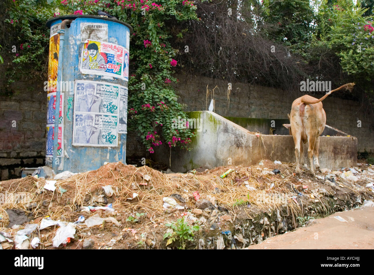 Bangalore garbage garbage hi-res stock photography and images - Alamy
