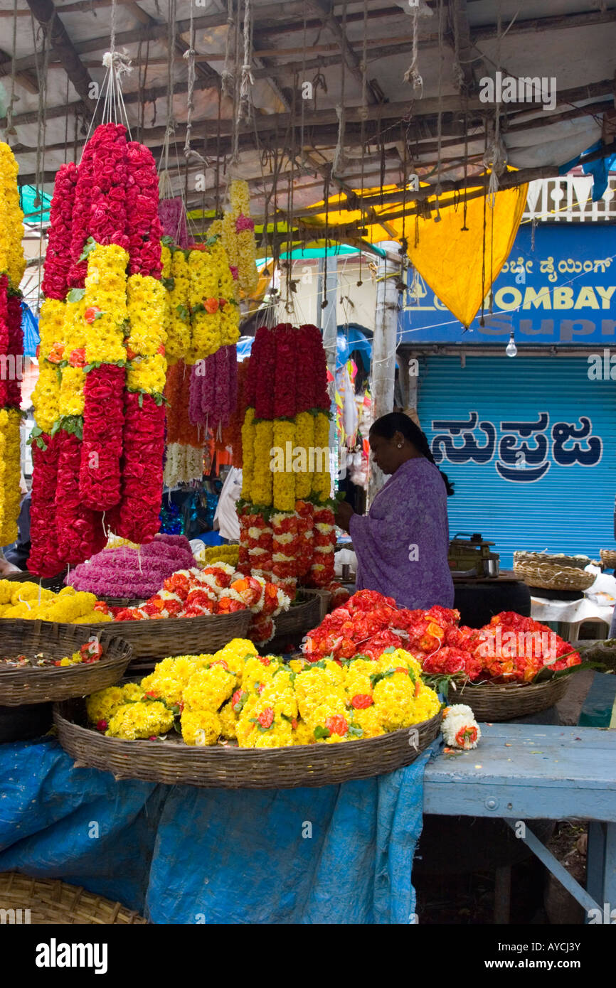India karnataka state bangalore flower hi-res stock photography and ...