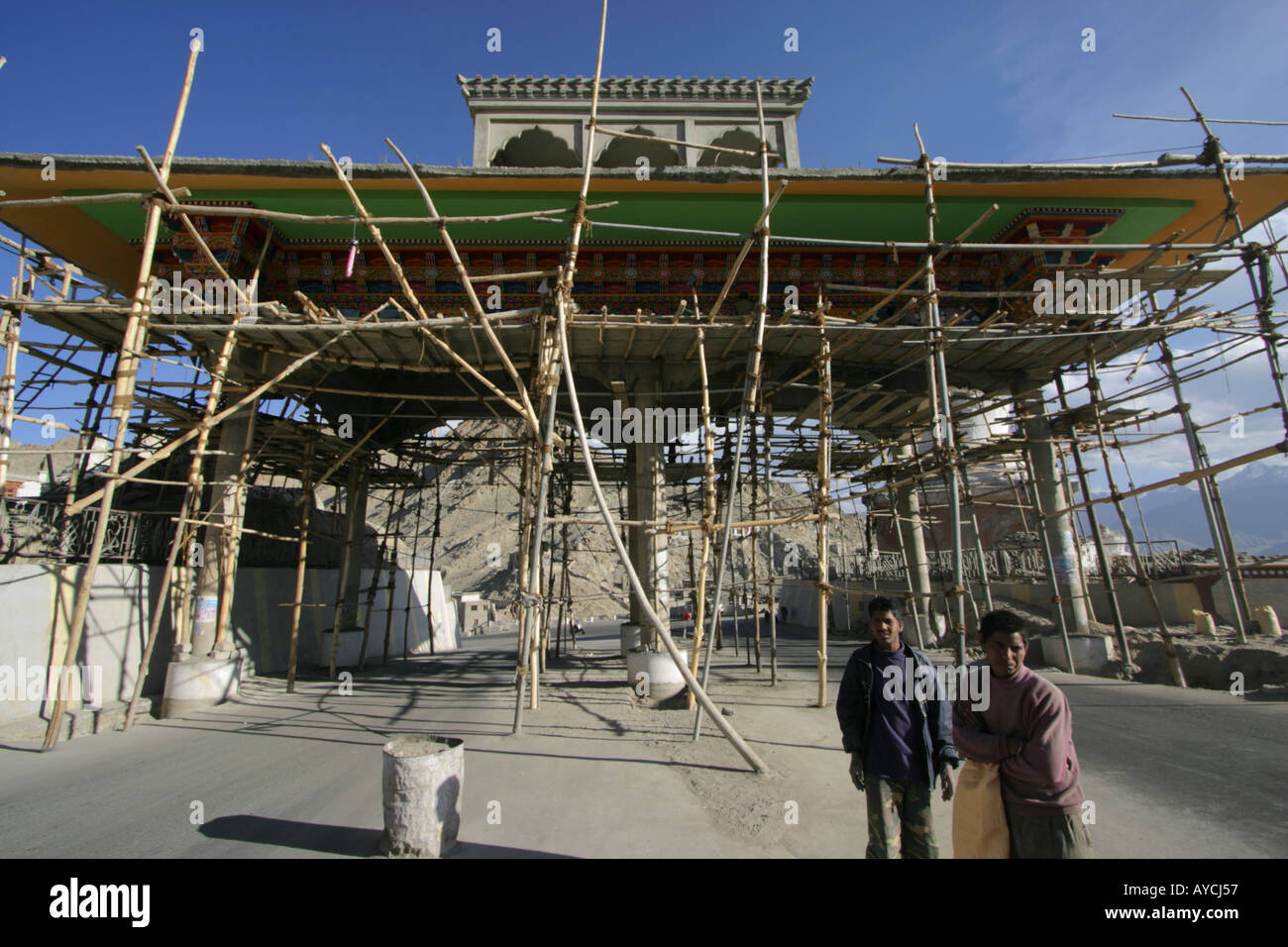The gate to Leh, Ladakh Stock Photo - Alamy