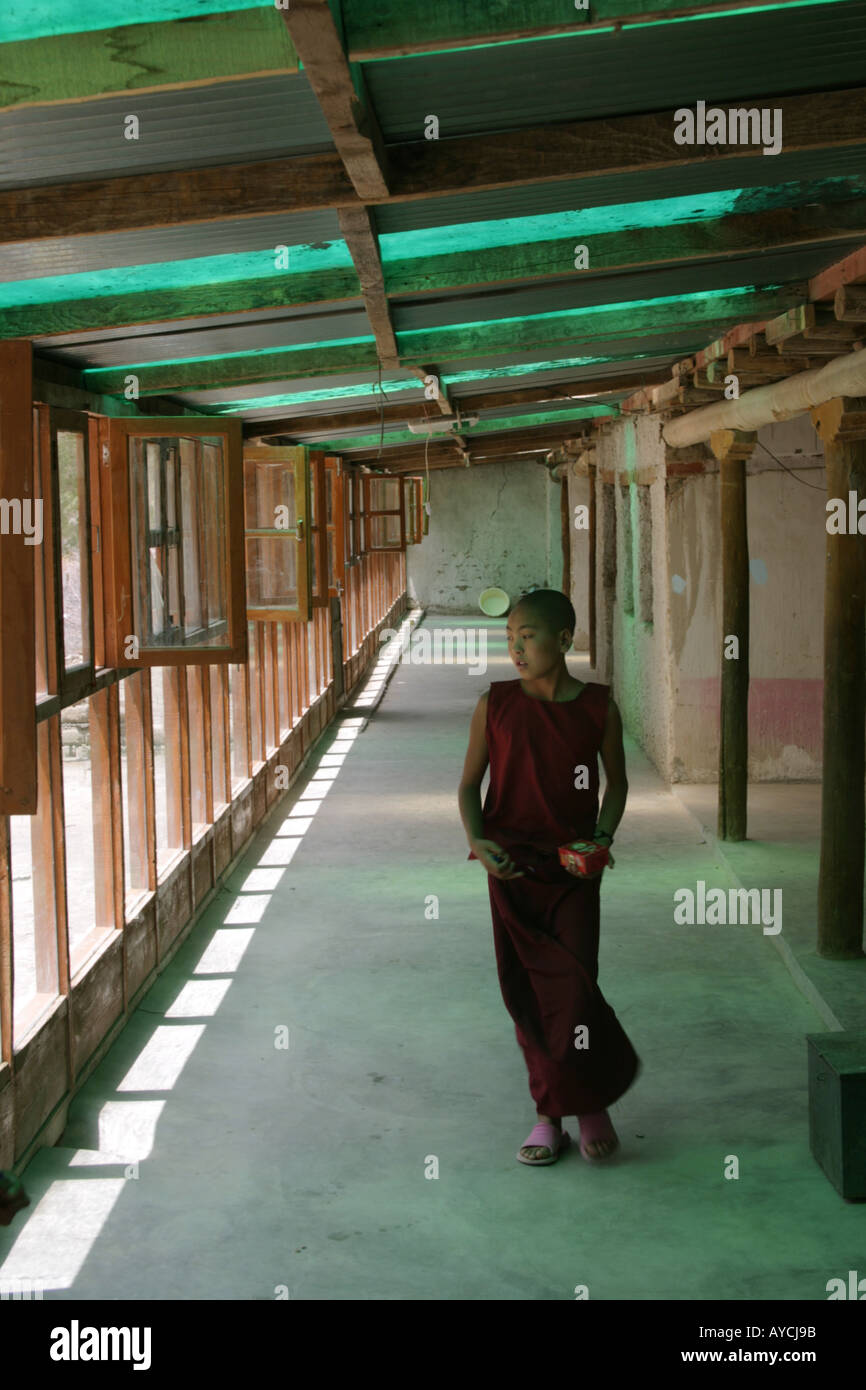 Monk and woman hi-res stock photography and images - Alamy