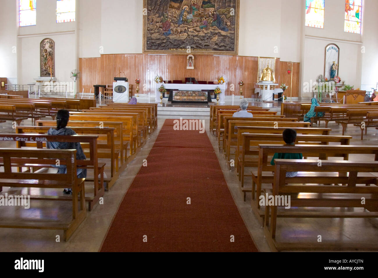The Infant Jesus Church in Bangalore India Stock Photo - Alamy