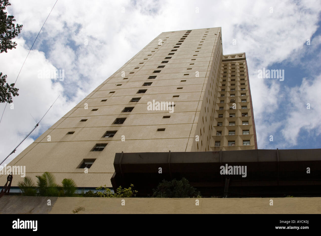 The public utility building on MG Road in Bangalore India Stock Photo ...