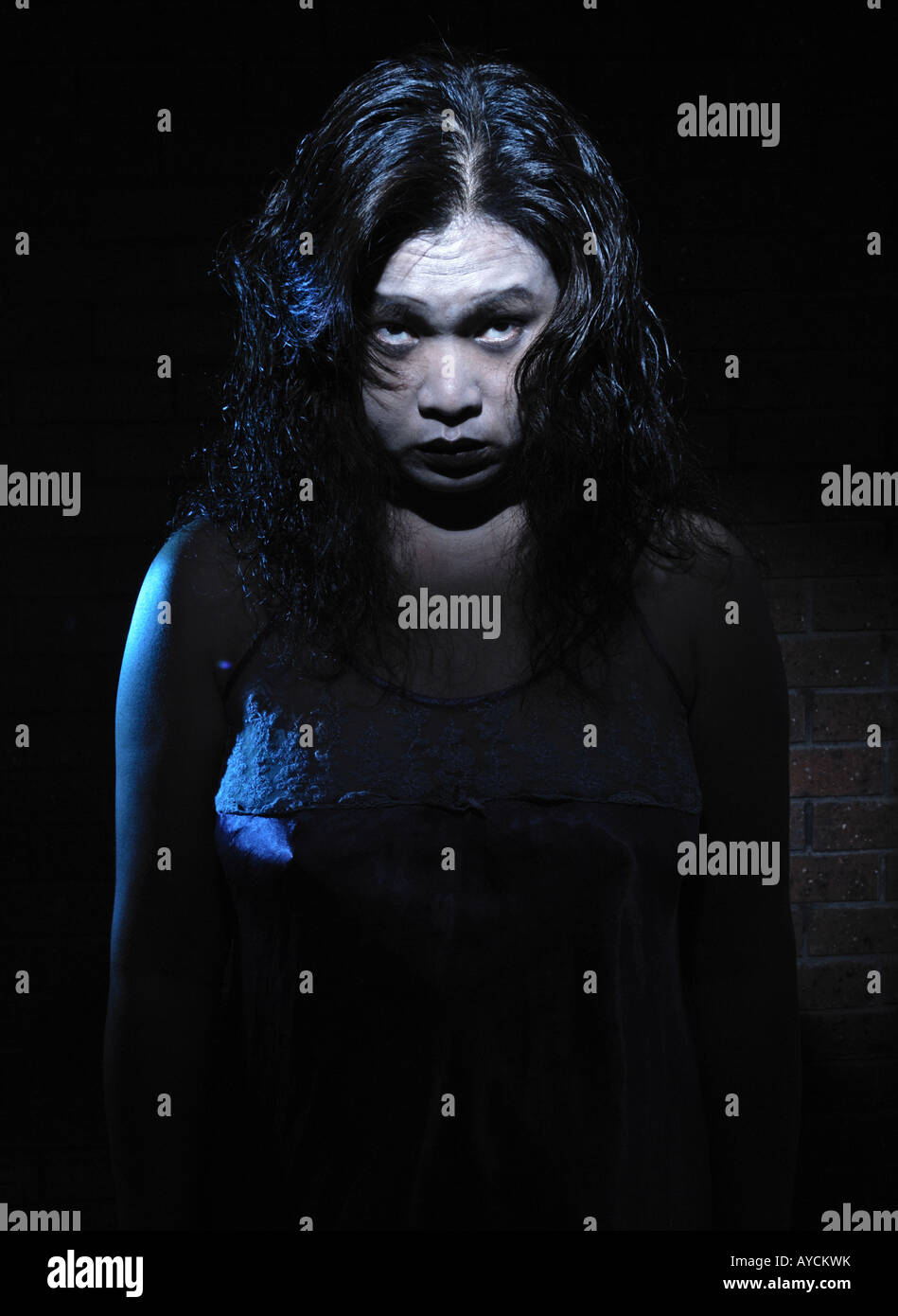 A female ghost Stock Photo - Alamy