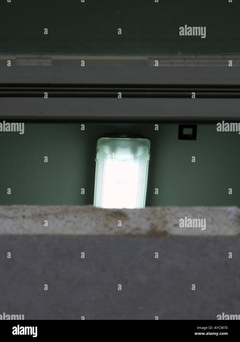 fluorescent light through window Stock Photo - Alamy