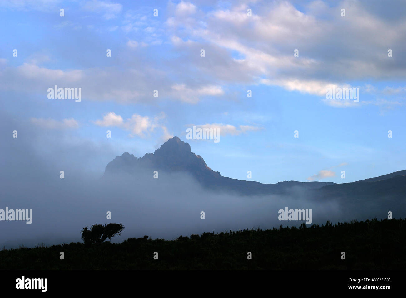 Mawenzi peak hi-res stock photography and images - Alamy