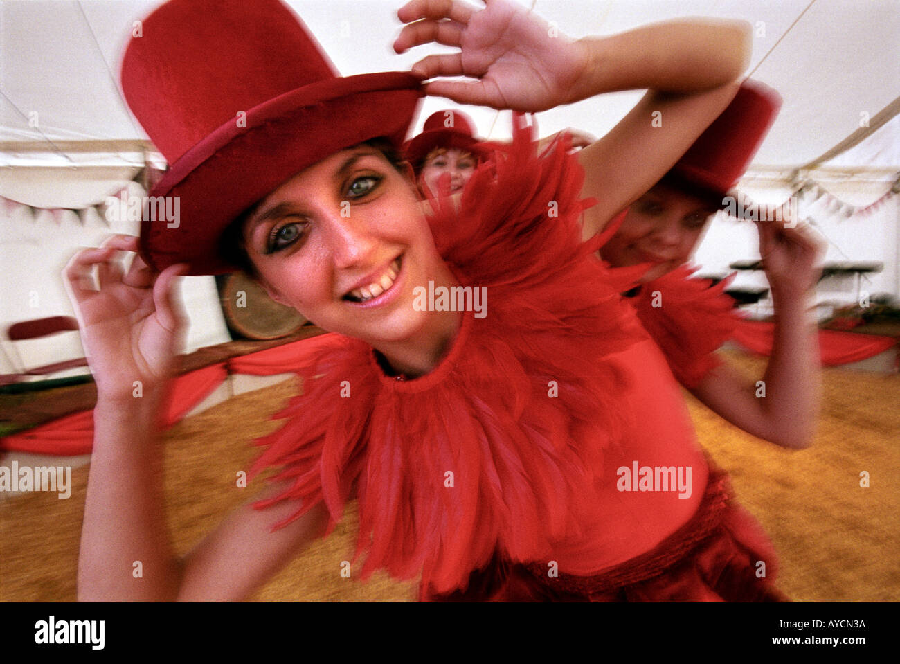 GIFFORDS CIRCUS DANCING TROUPE Stock Photo - Alamy