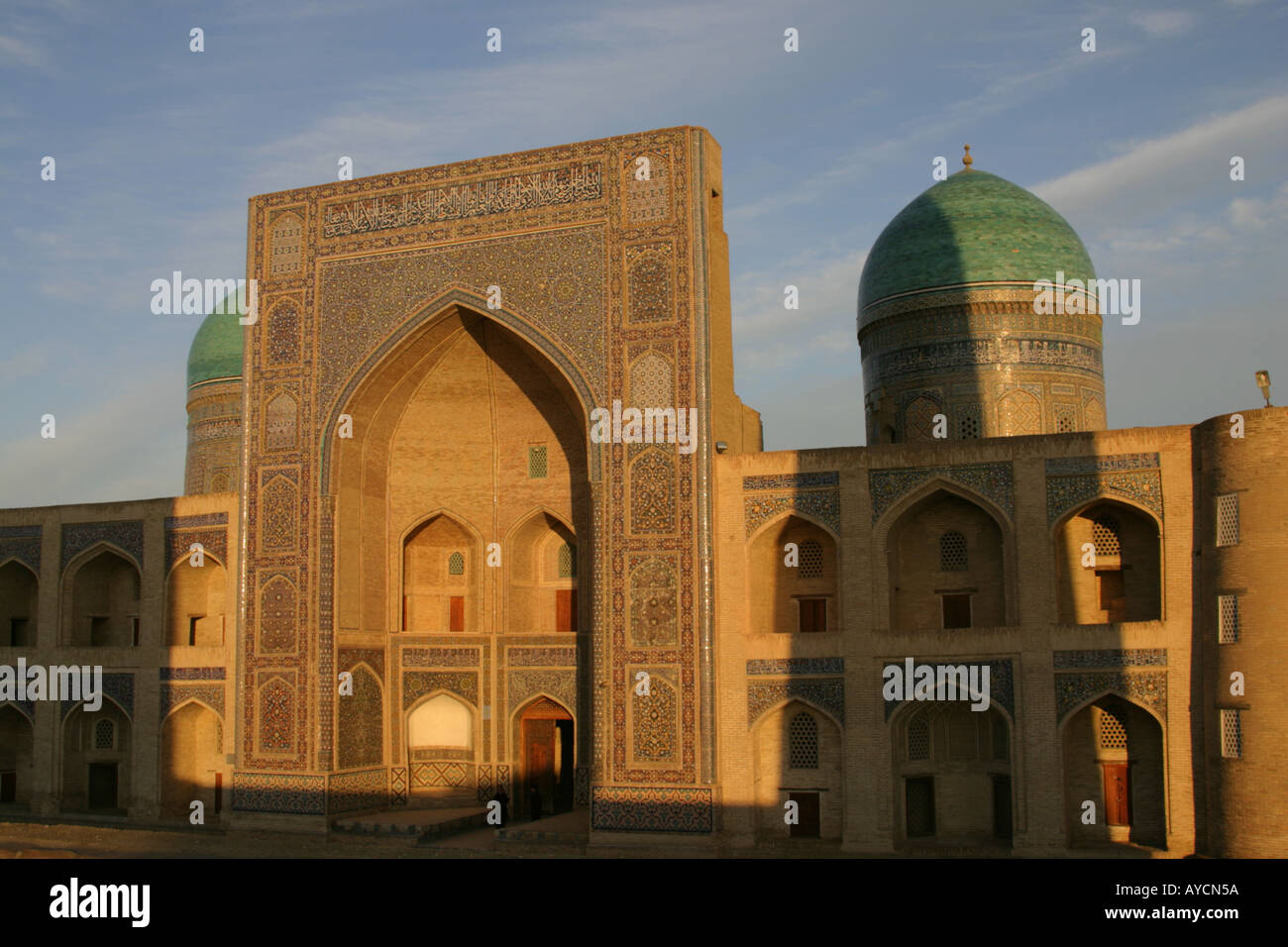 Mir-i-Arab madrasa in Bukhara, Uzbekistan Stock Photo - Alamy