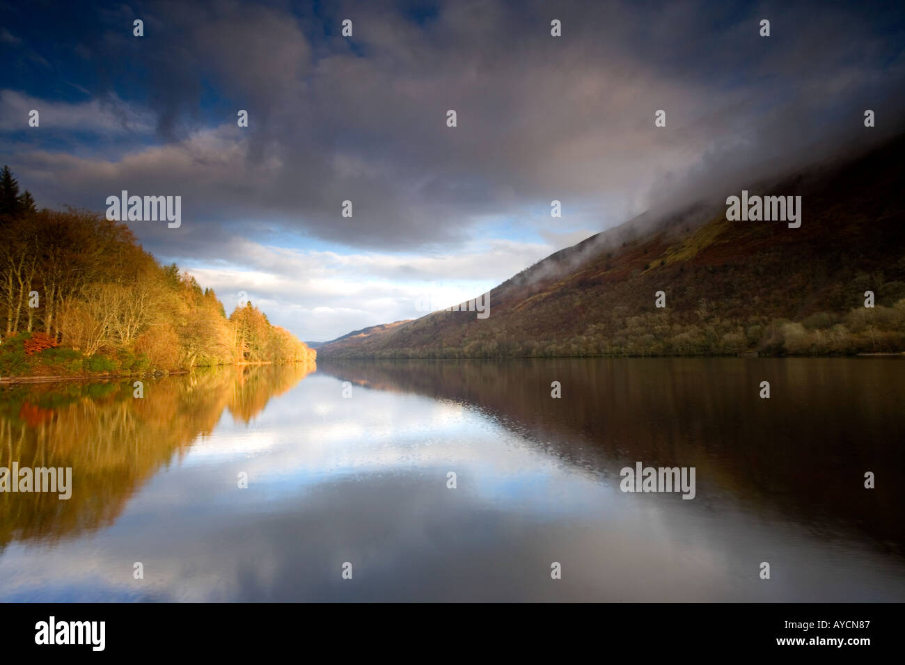 Loch Oich Scottish Highlands Stock Photo - Alamy