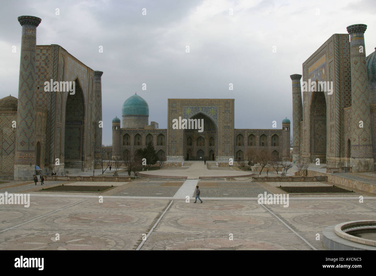 The Rejistan square in Samarkand, Uzbekistan Stock Photo - Alamy