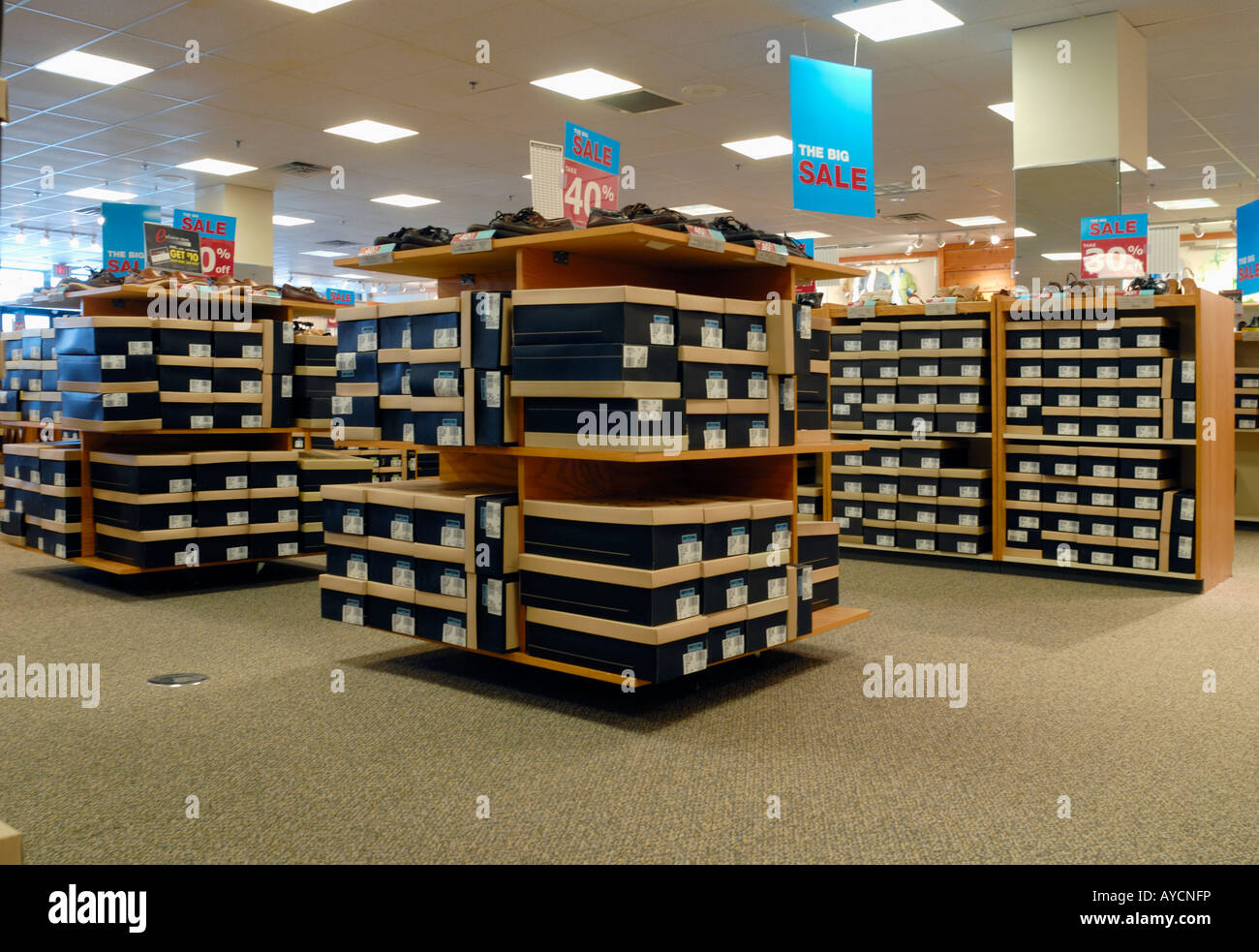 Inside interior merchandise racks hi-res stock photography and images ...